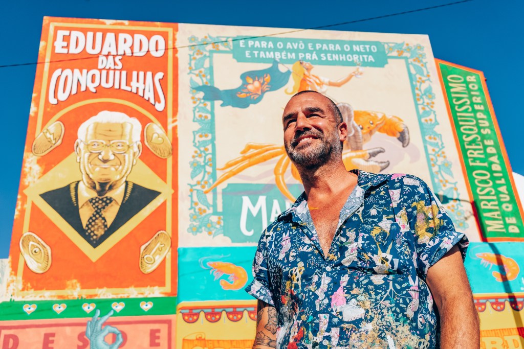 Quem é Eduardo das Conquilhas? O novo mural na Parede