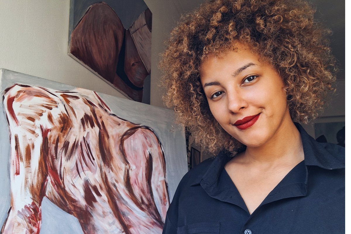 Bruna Varela, a poetisa e pintora que quer mudar a narrativa de Chelas